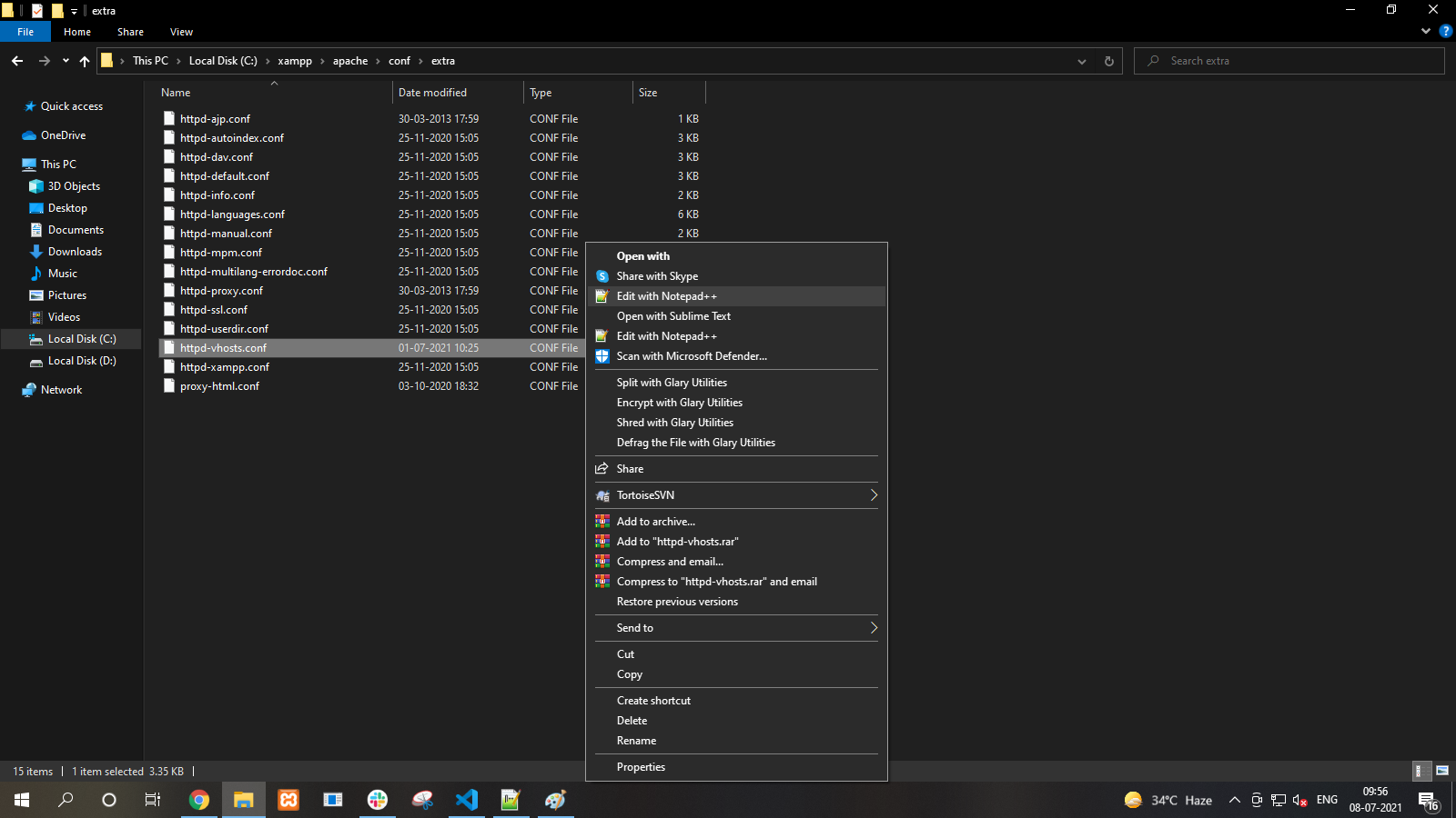 Configure A Virtual Host For Laravel In Xampp On Windows In 2024 4971